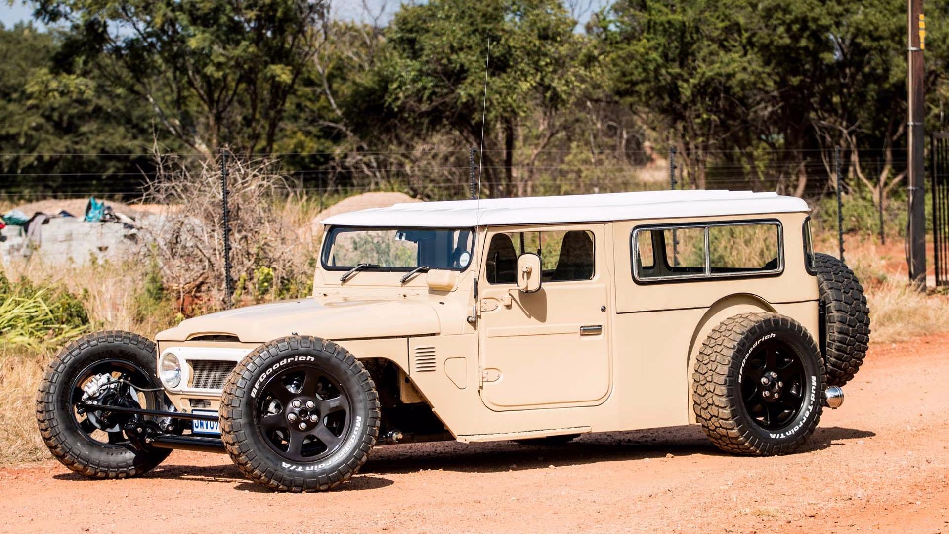 Toyota Fj40 Land Cruiser Hot Rod 1 Razão Automóvel